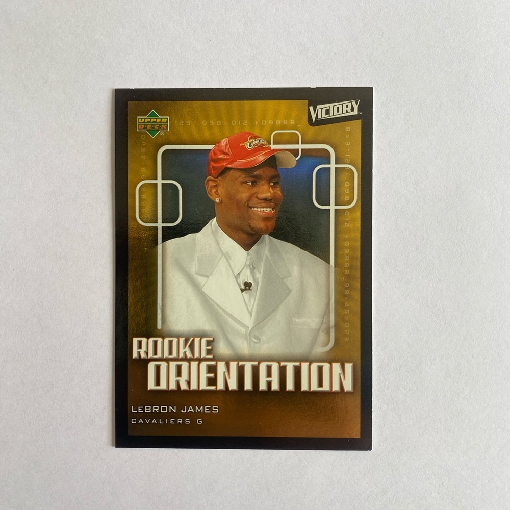 Lebron James Rookie Orientation Card - Gem
